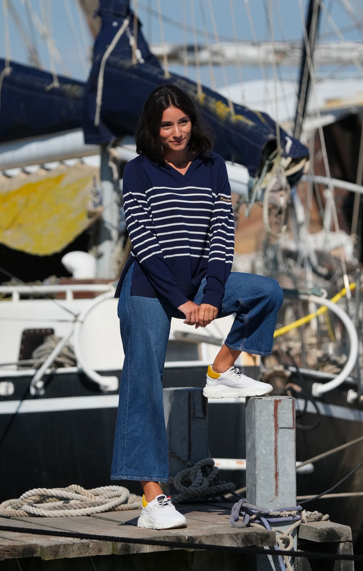 Pull à capuche femme | Pullover femme | La Marinière Française