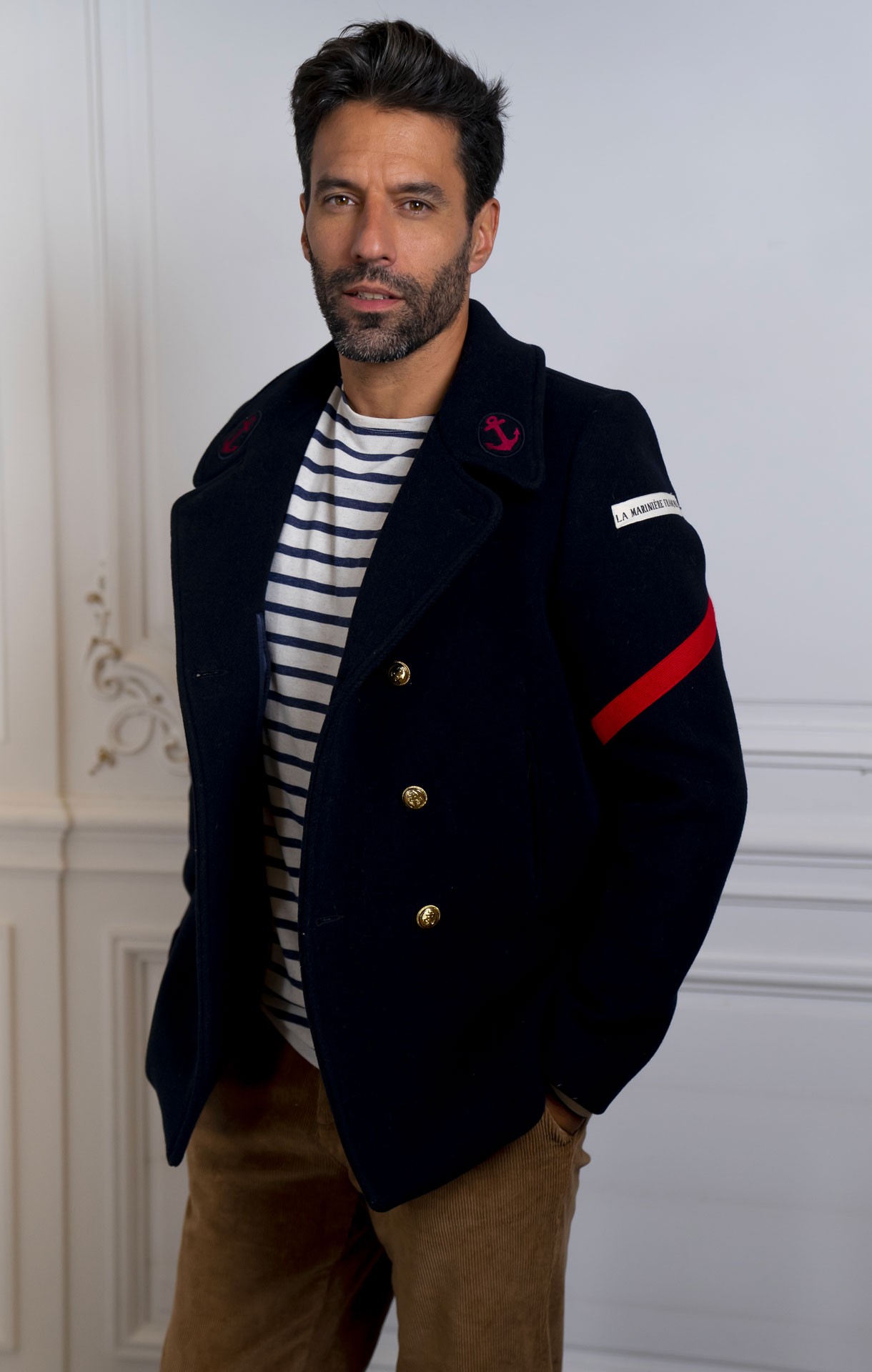 Manteau caban mixte | Mode Homme | La Marinière Française